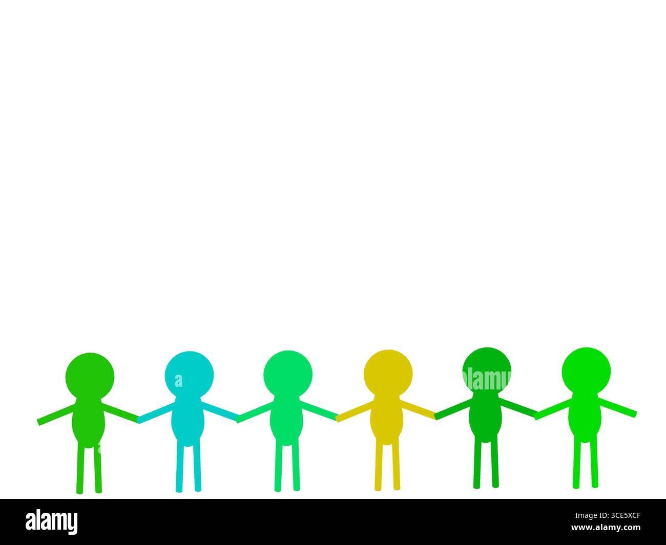 Minimal stick figure group hi-res stock photography and images - Alamy