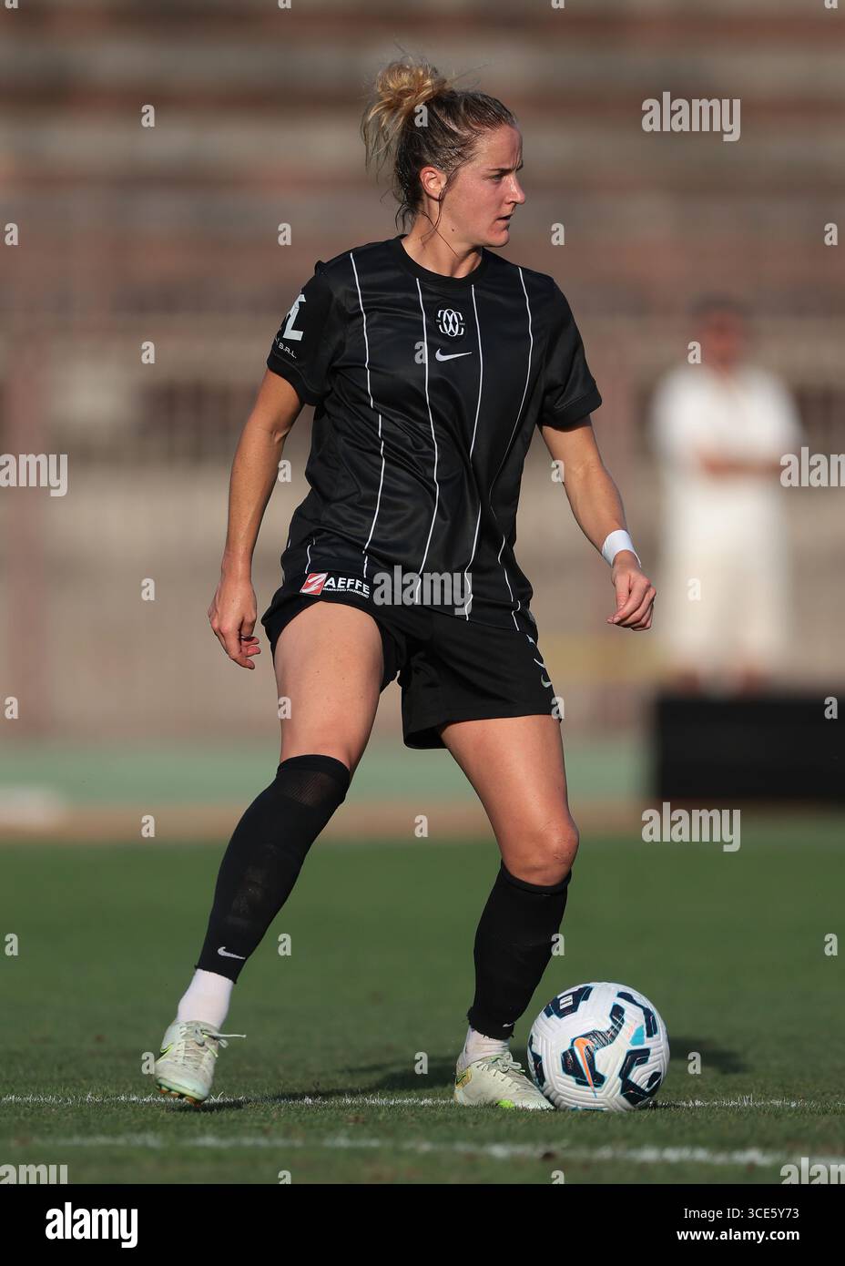 Milan, Italy. 14th Aug, 2025. Sophie Louise Howard of FC Como Women ...