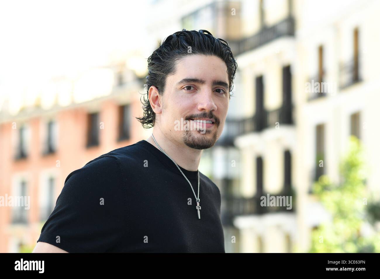Mexican singer Alex Fernandez poses during a portrait session at the ...