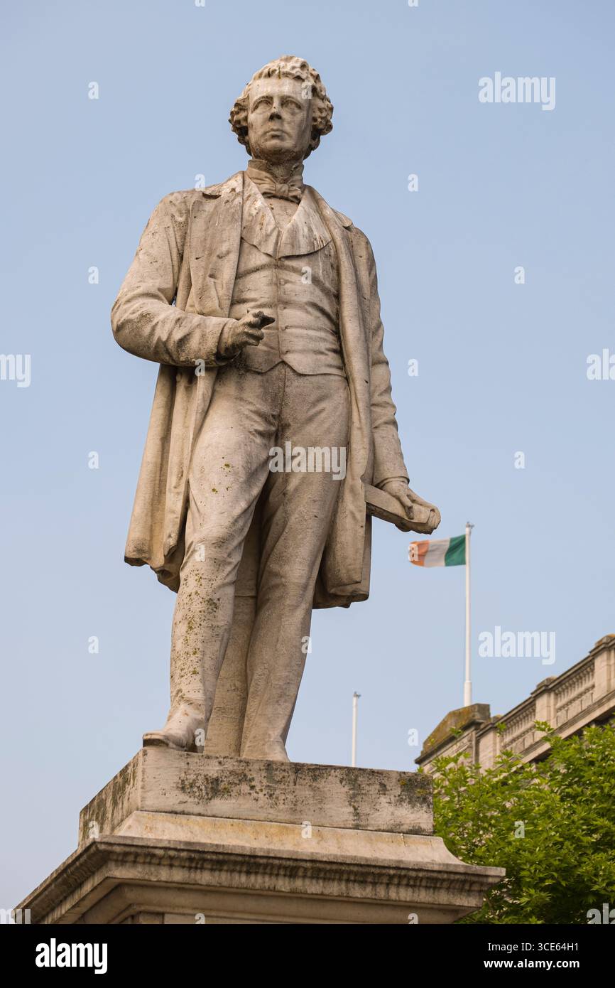 Memorial statue of Sir John Gray Knt MD JP, O'Connell Street, North ...