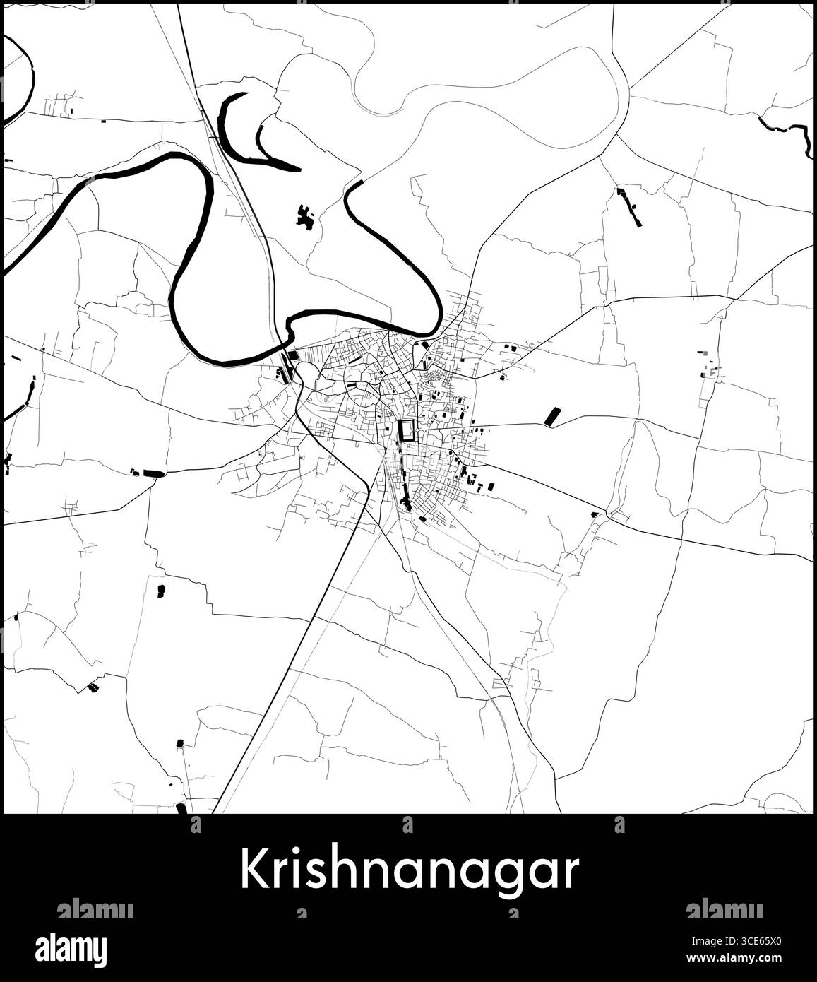 Krishnanagar vector hi-res stock photography and images - Alamy