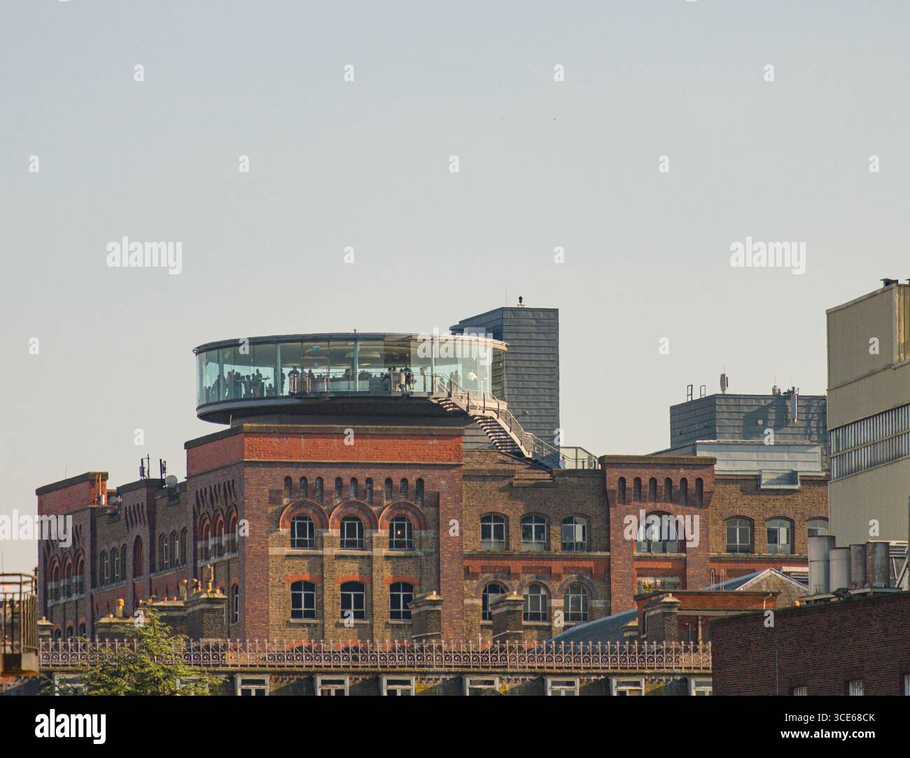 360 degree glass enclosed Gravity Bar at the top of the Guinness ...