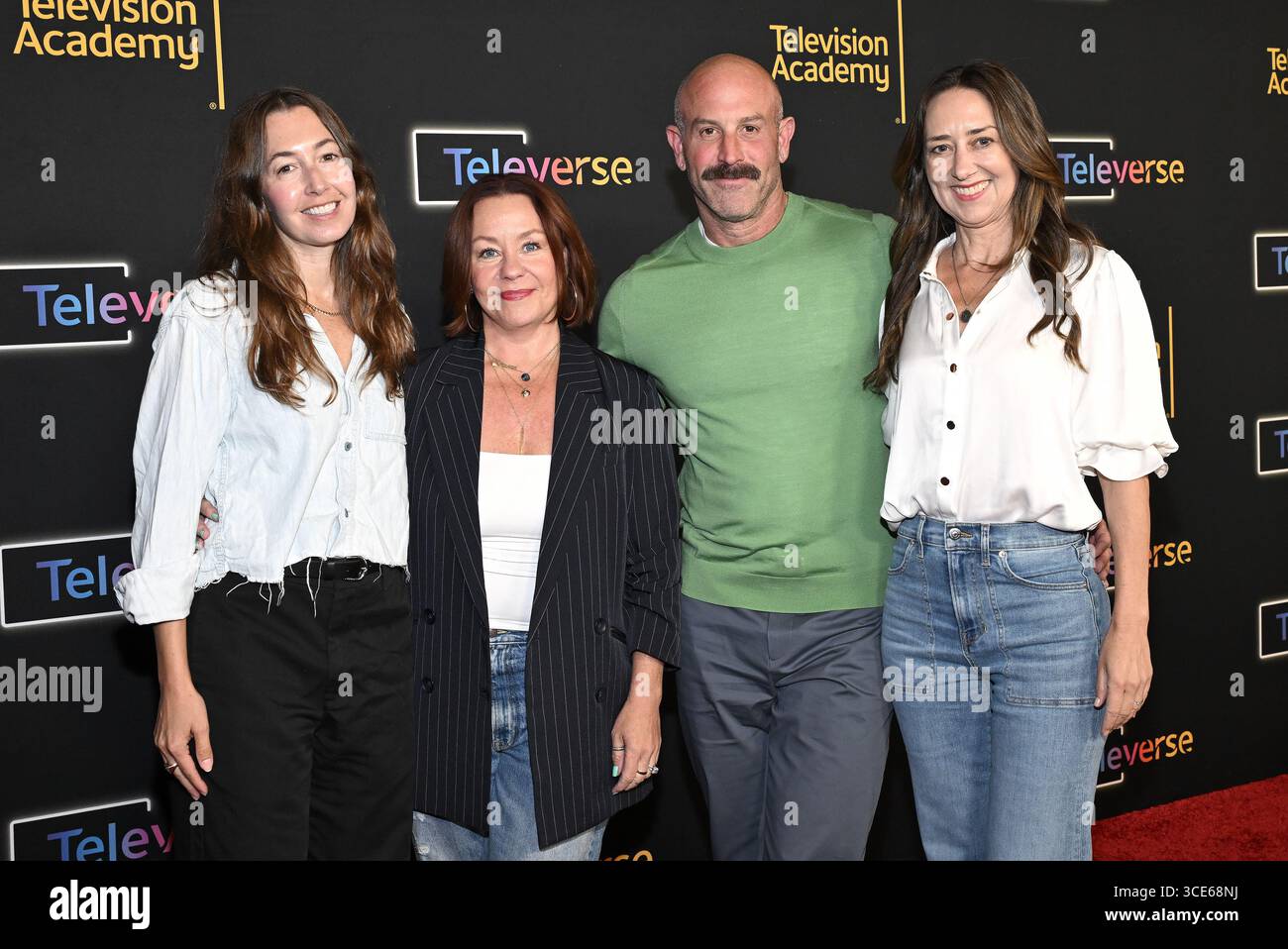 Los Angeles, USA. 15th Aug, 2025. Alexis Frank Koczara, Anya Colloff ...