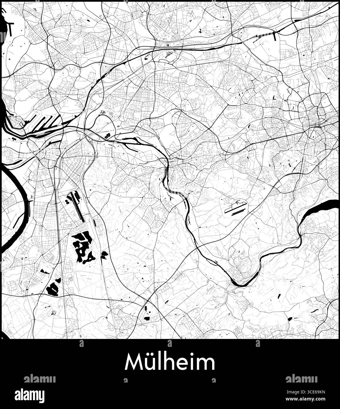 Mulheim Black and White Stock Photos & Images - Alamy