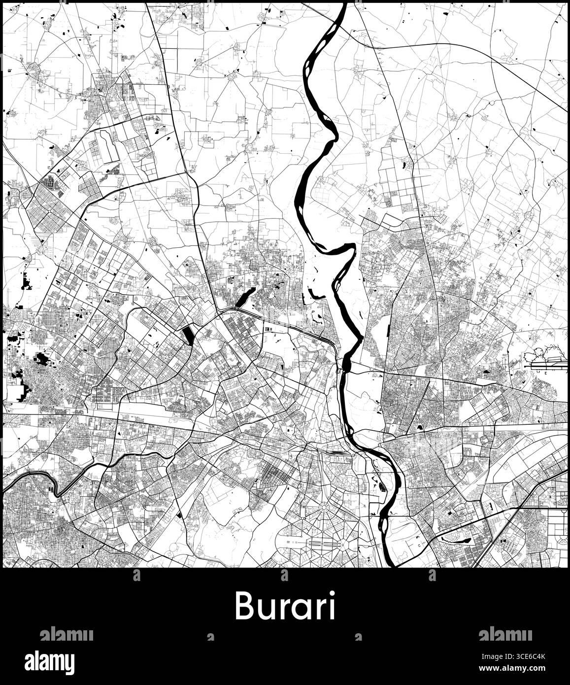 Burari map hi-res stock photography and images - Alamy