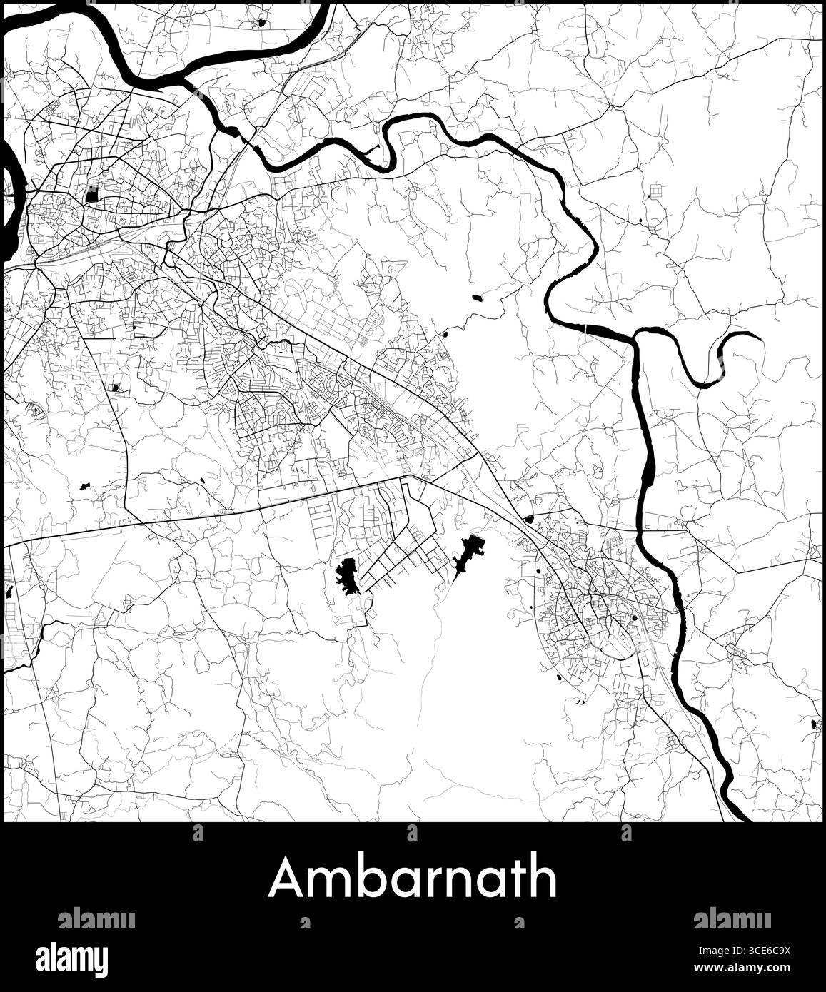 Ambarnath map hi-res stock photography and images - Alamy
