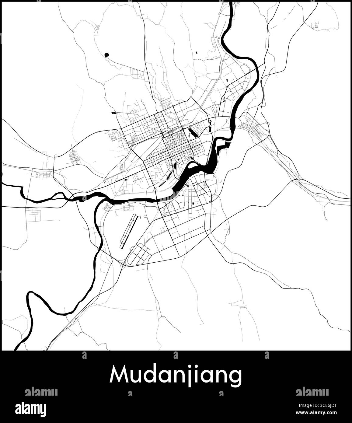 Mudanjiang Stock Vector Images - Alamy