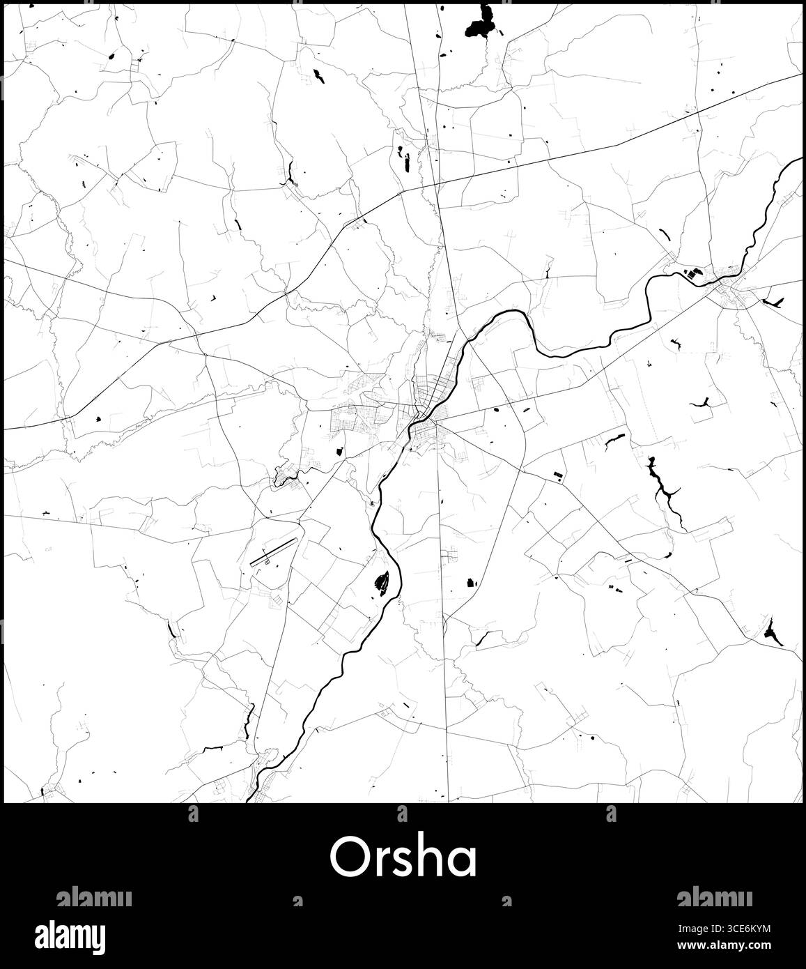 Orsha map Black and White Stock Photos & Images - Alamy