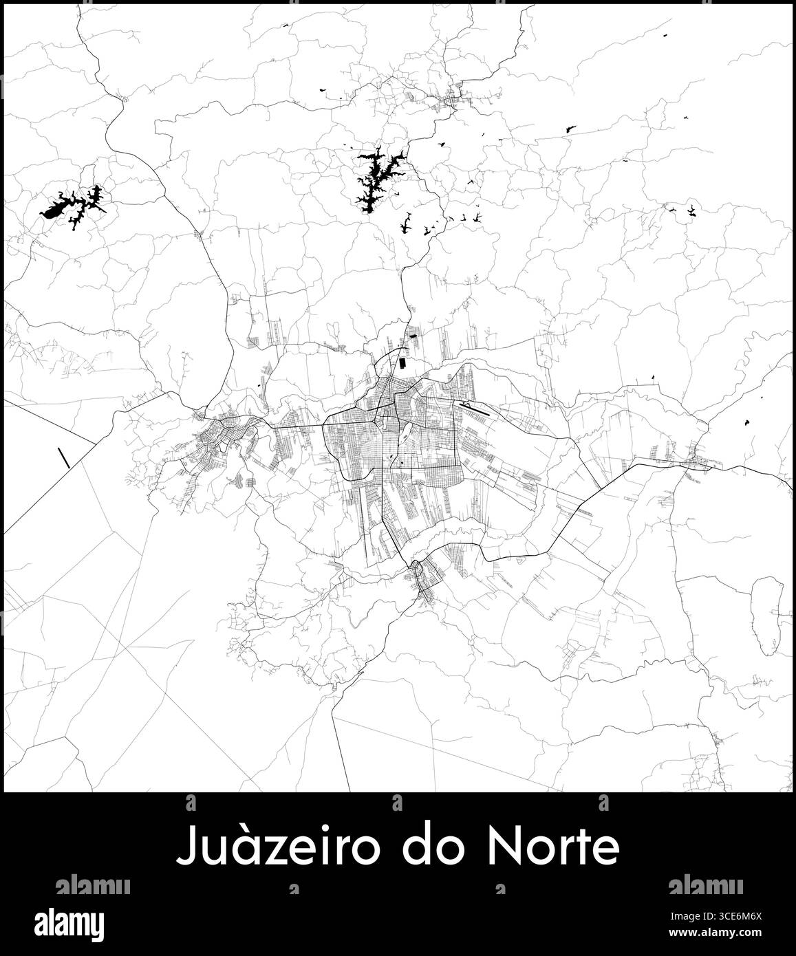 Juazeiro street map hi-res stock photography and images - Alamy