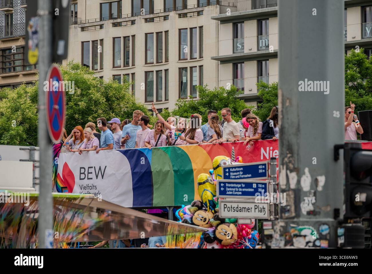 Christopher Street Day in Berlin Stock Photo - Alamy