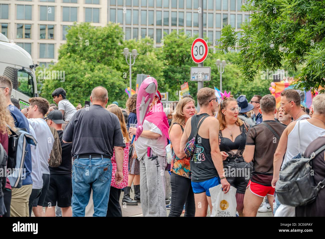 Christopher Street Day in Berlin Stock Photo - Alamy