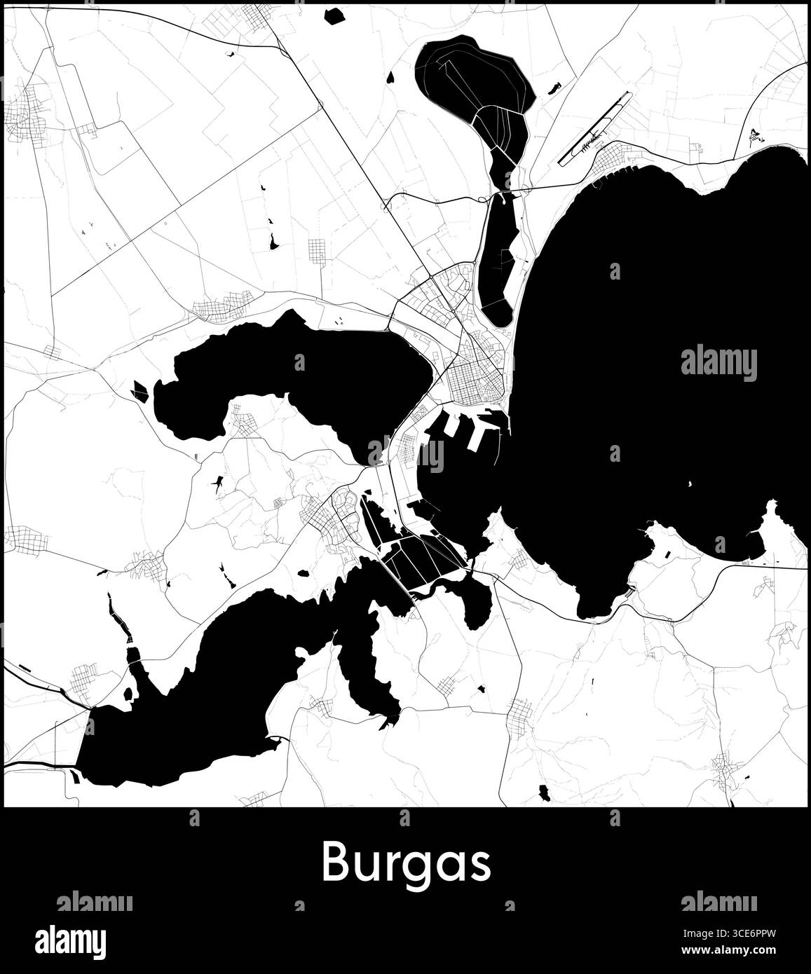 Bulgaria terrain map hi-res stock photography and images - Alamy