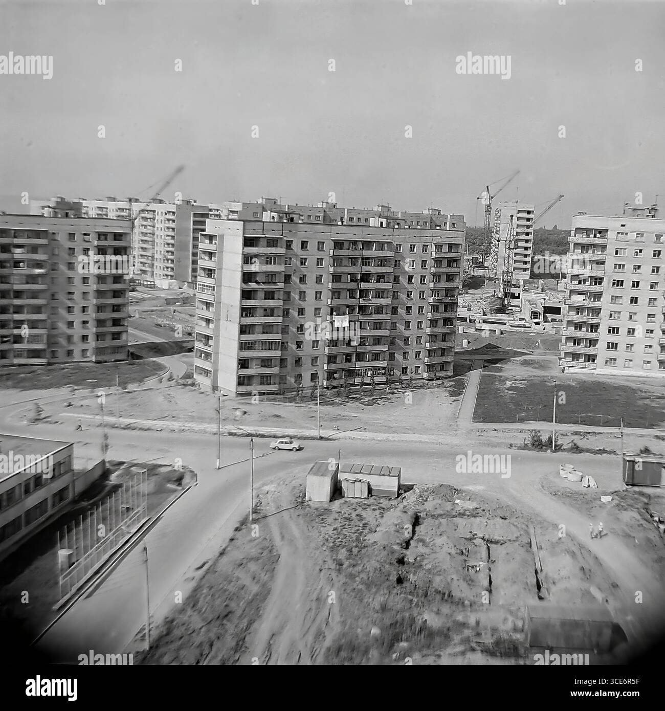 A panorama of the mass development of the Artyoma and Lisnyi ...
