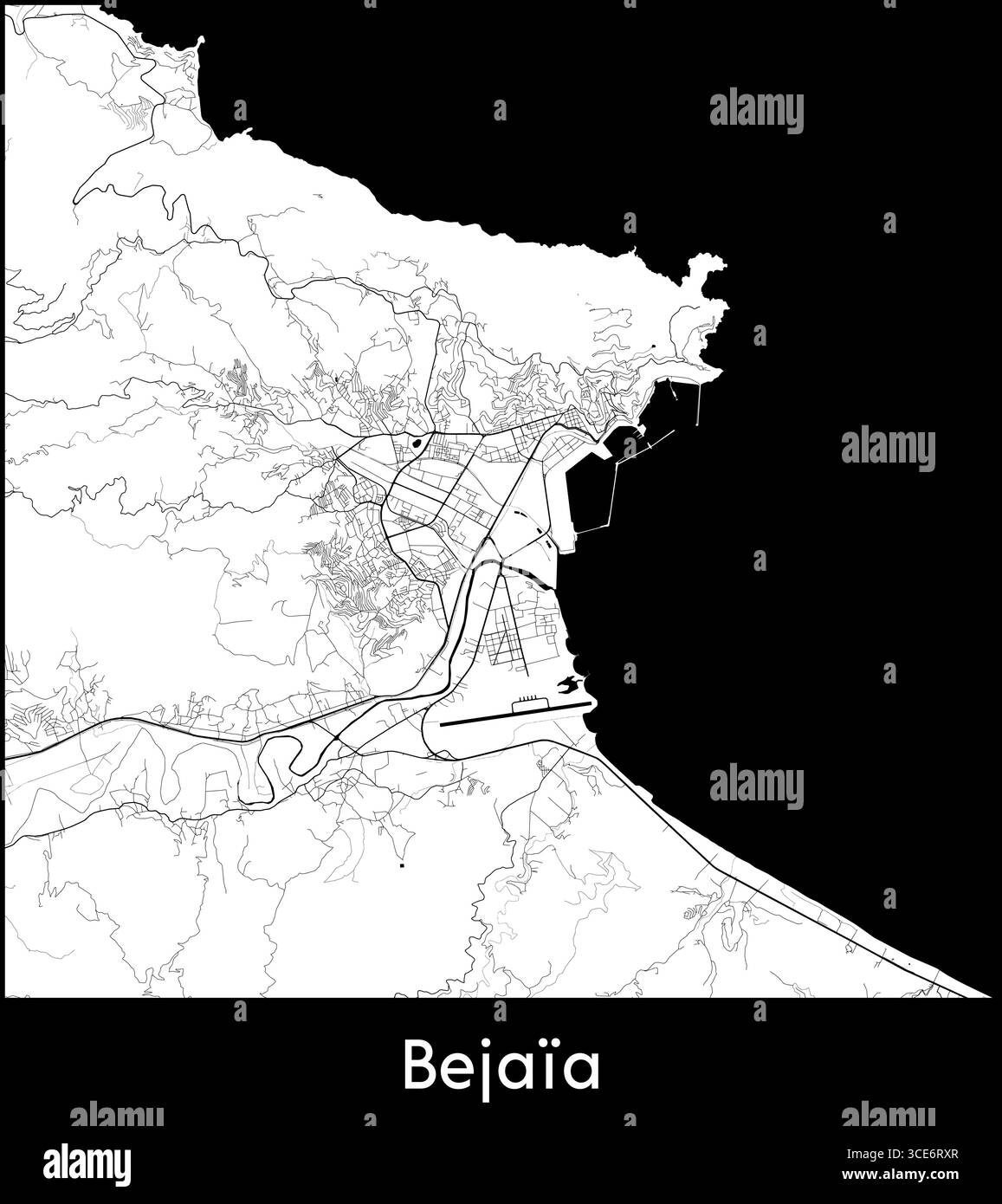 Béjaia Stock Vector Images - Alamy