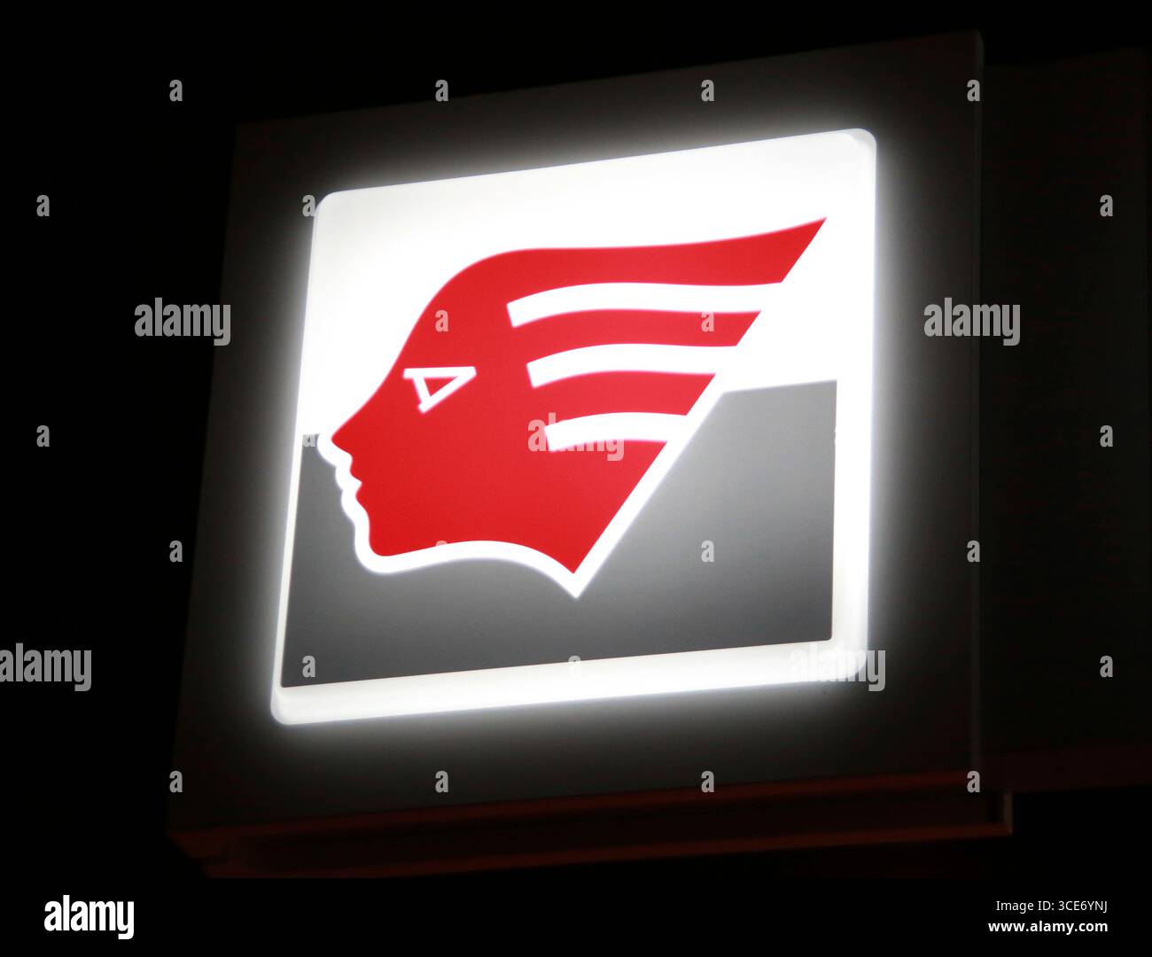 The trademark of apollostation is seen in Bunkyo Ward, Tokyo on April ...