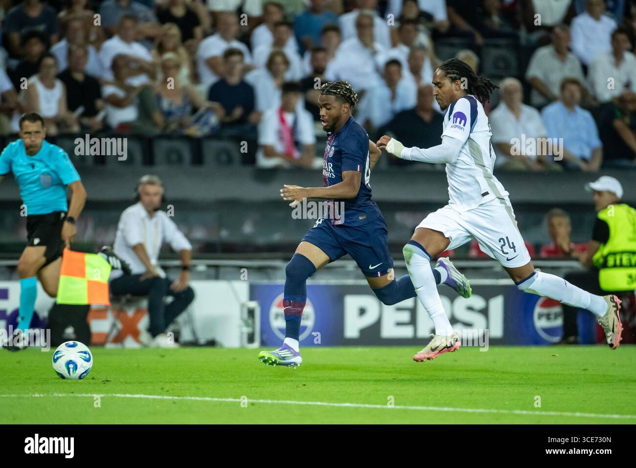 Udine, Italy. 13 August 2025. UEFA Supercup 2025. Paris Saint-Germain ...