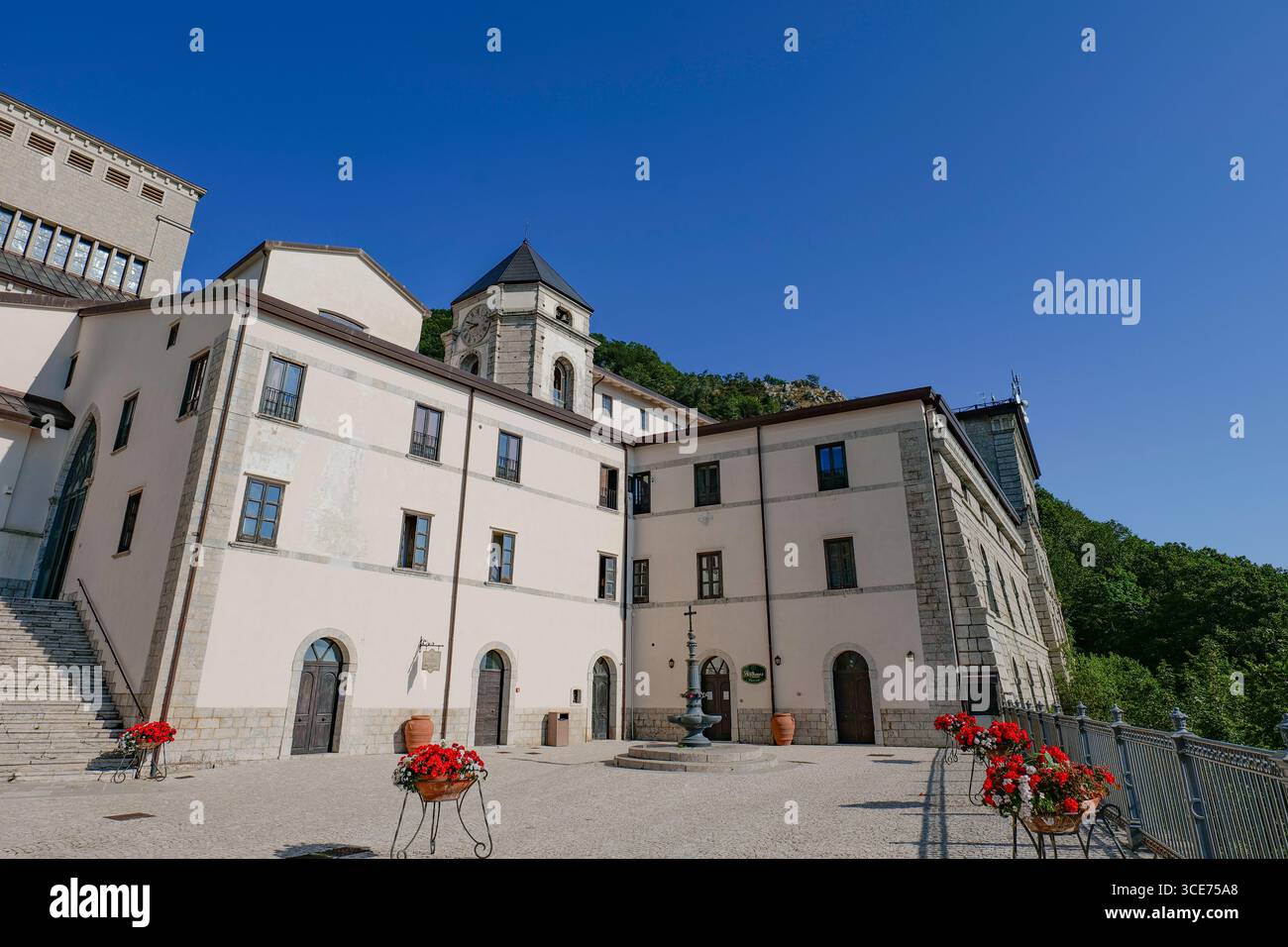 View ancient montevergine abbey hi-res stock photography and images - Alamy