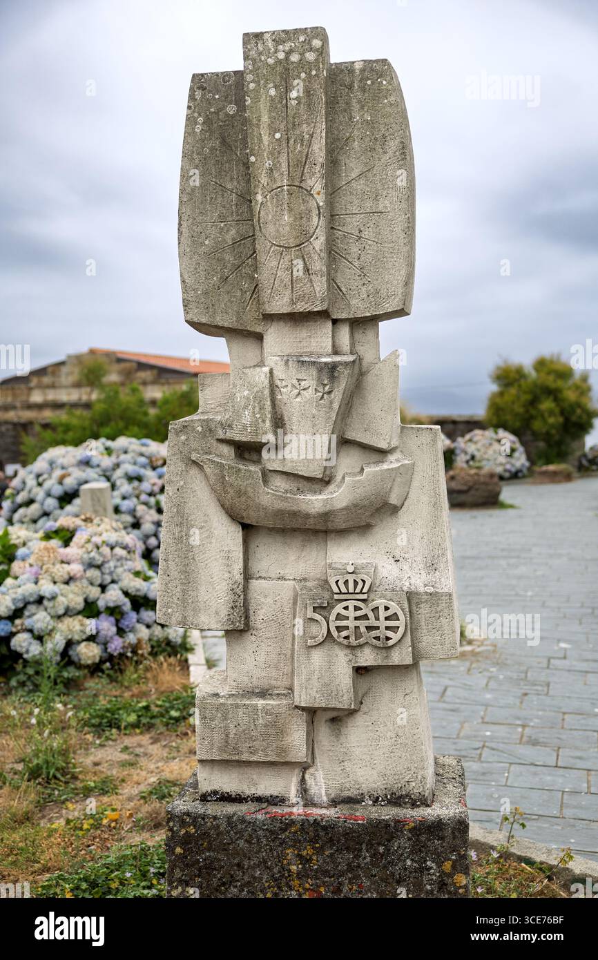 Monument symbolic "end of the world," marking the termination point for ...