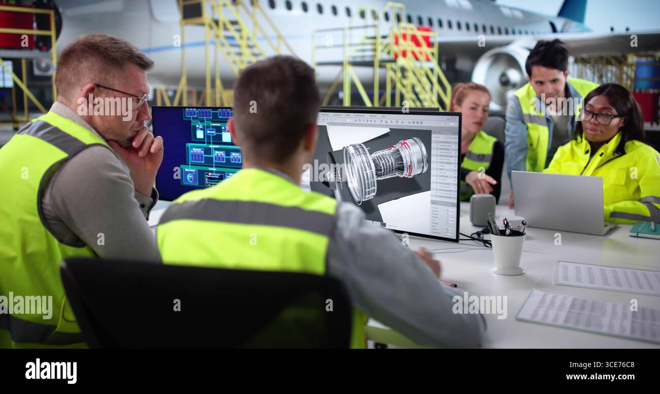 Aviation maintenance software hi-res stock photography and images - Alamy