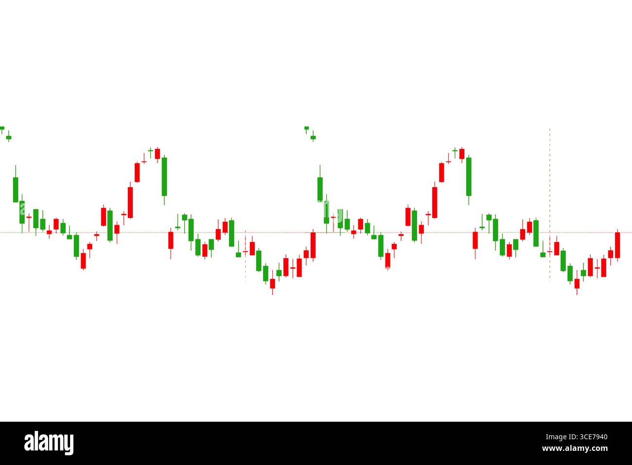 Stock market trading graph analysis Cut Out Stock Images & Pictures - Alamy