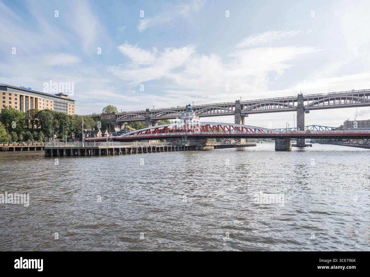 Was once the worlds largest swing bridge hi-res stock photography and ...
