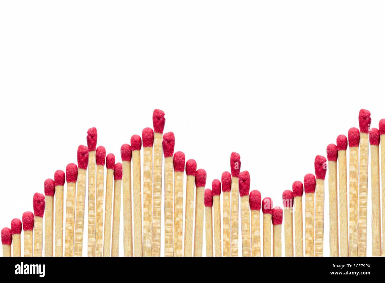 Business design corresponds to growth and decline charts Stock Photo ...