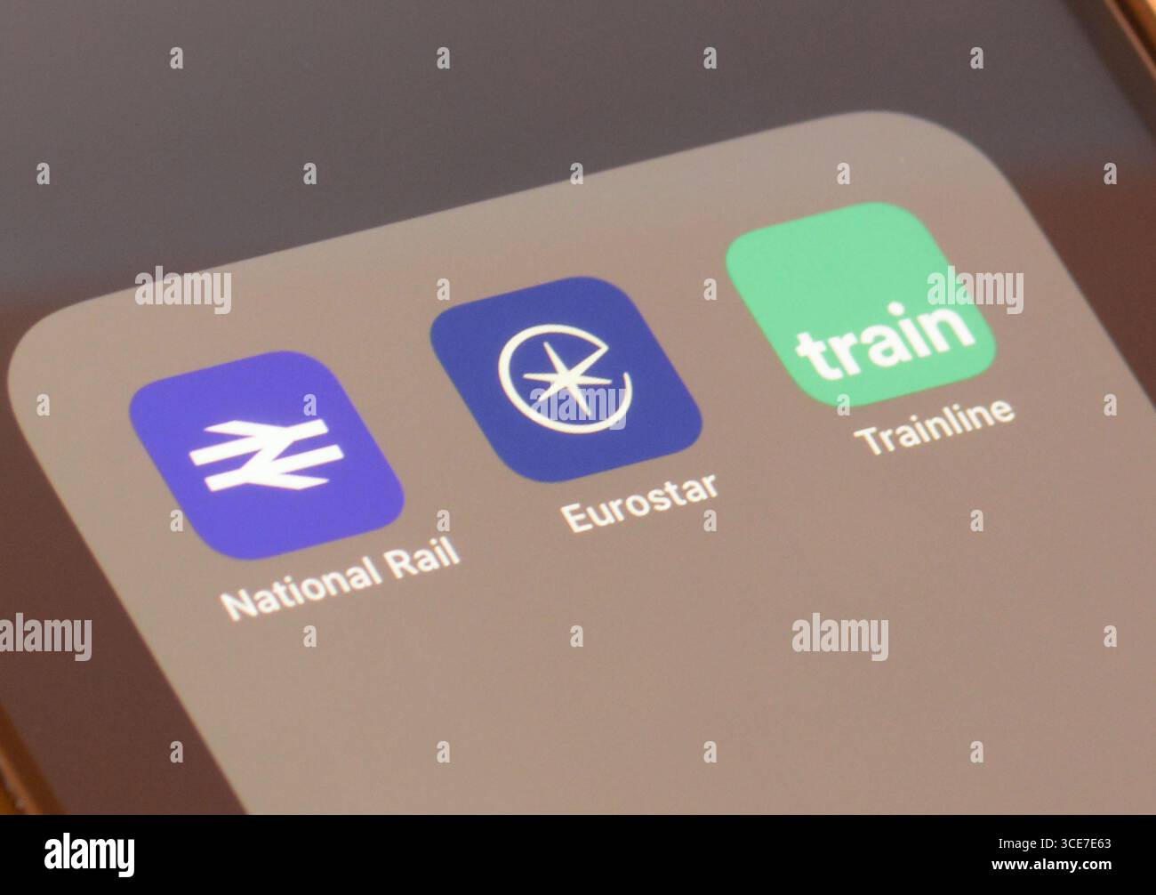 National rail app hi-res stock photography and images - Alamy