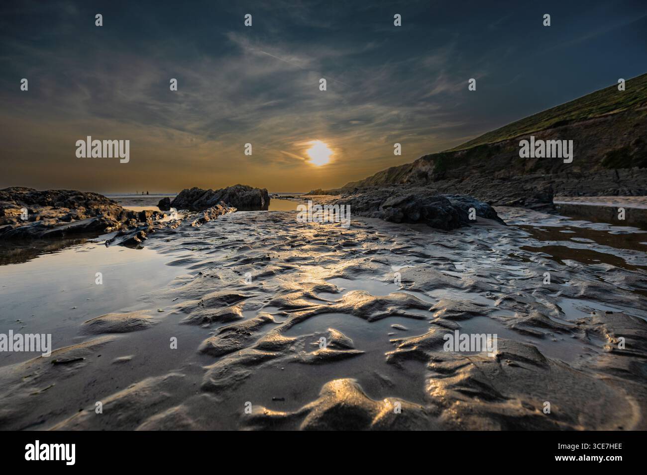 Saunton Sands Beach, Devon, UK Stock Photo - Alamy