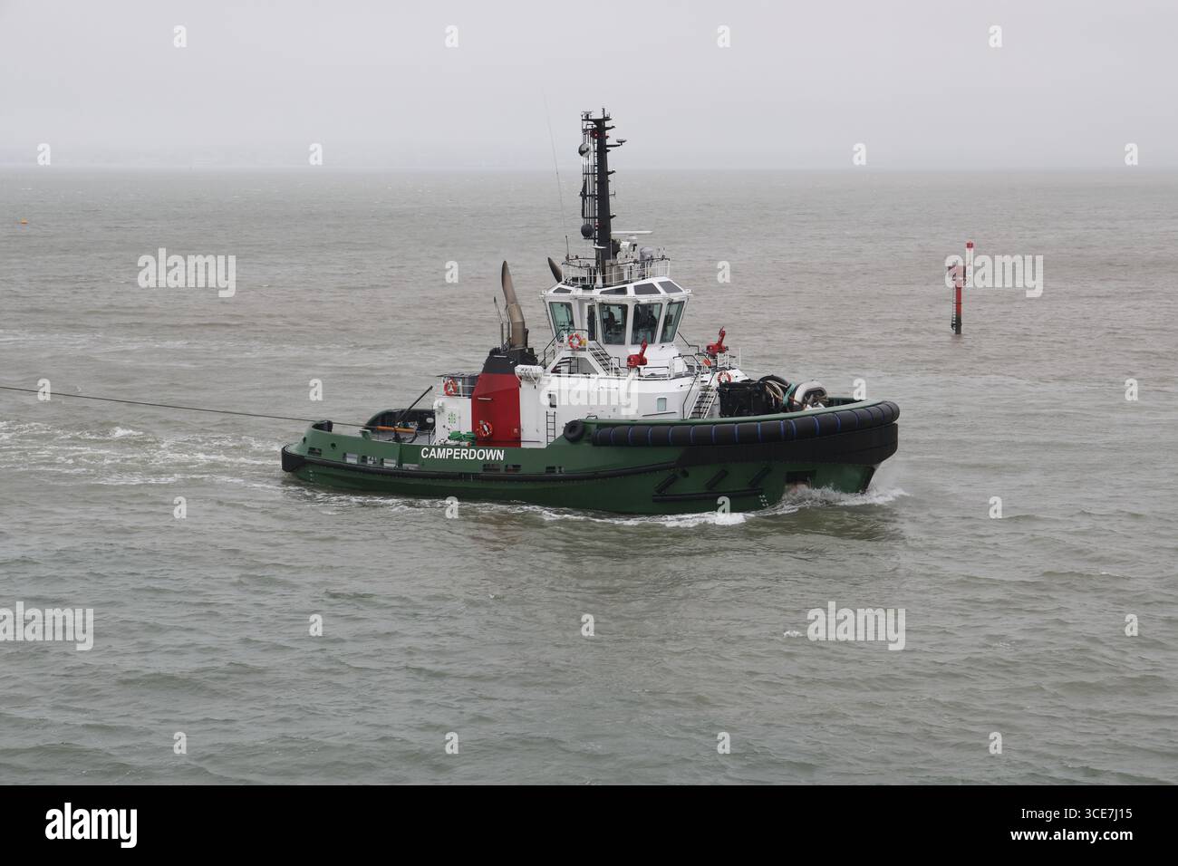 The Aberdeen based high performance azimuth stern drive tug MV ...