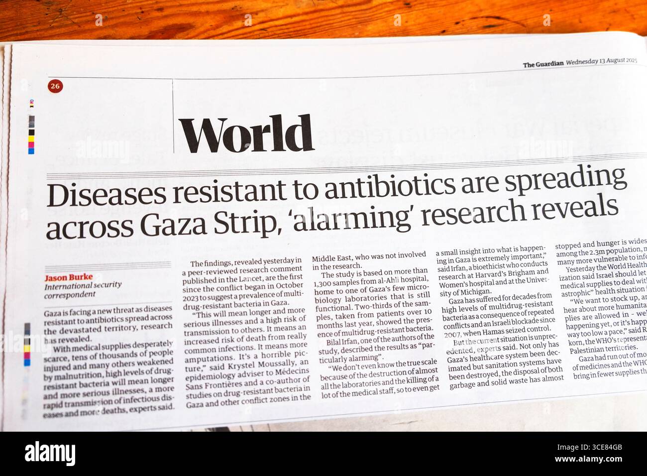 'Diseases resistant to antibiotics are spreading across Gaza Strip ...