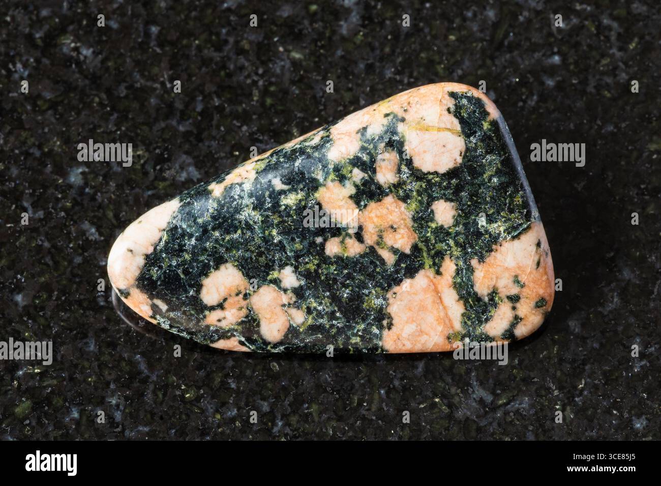 Black gabbro tumbled hi-res stock photography and images - Alamy