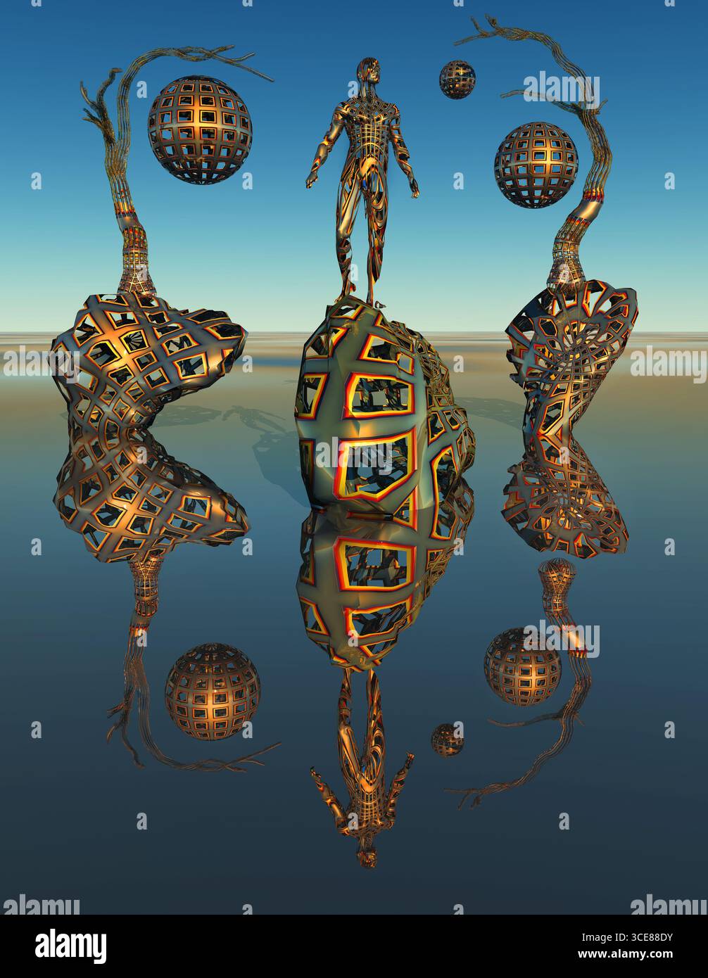 Math concept design ai hi-res stock photography and images - Alamy