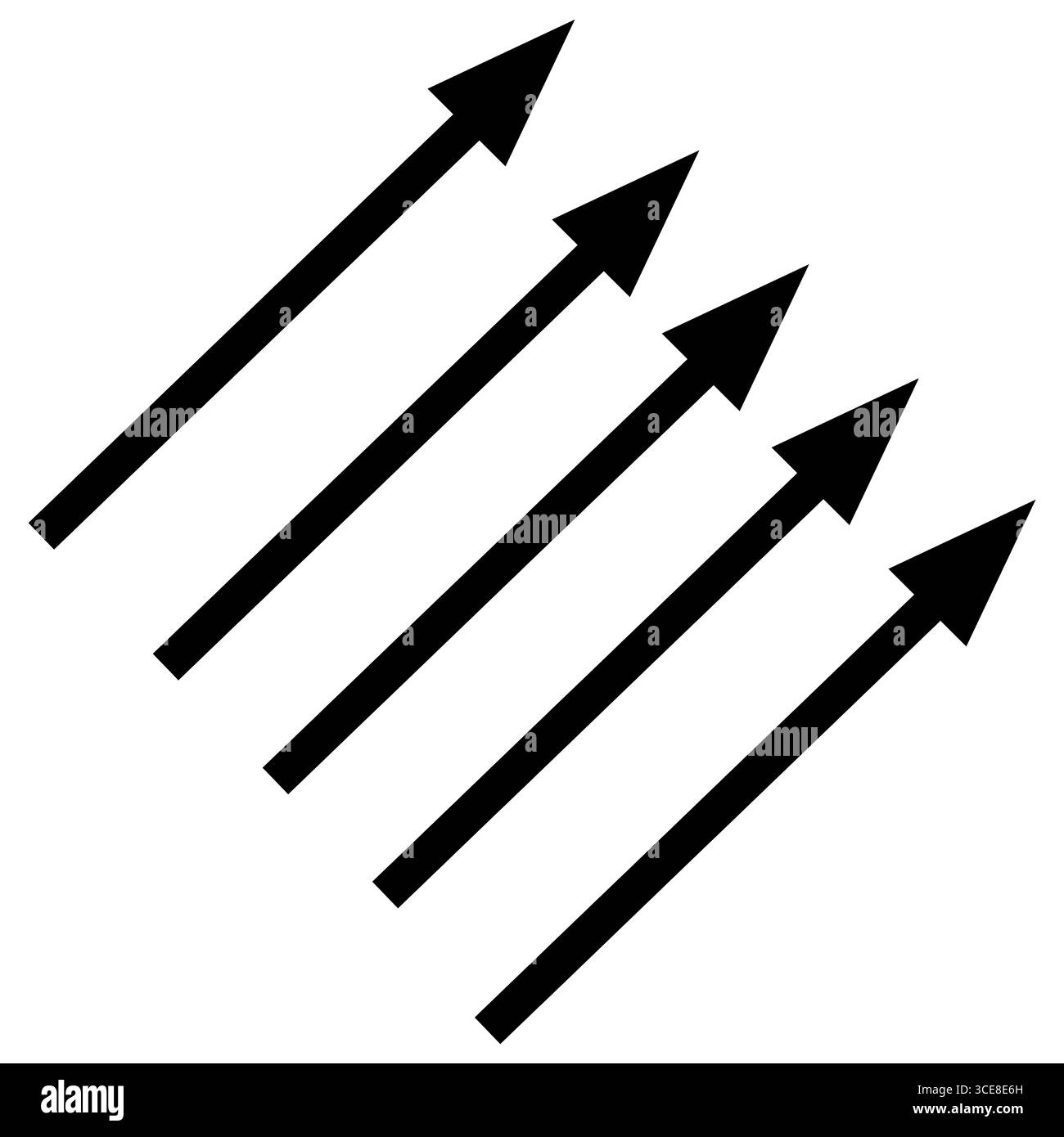 Hand pointing icon on Black and White Stock Photos & Images - Alamy