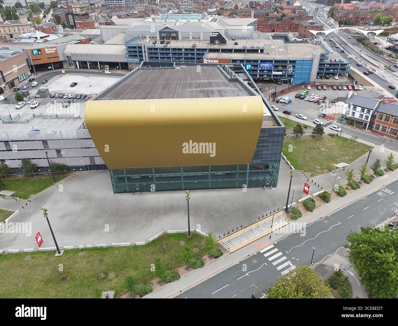 aerial view of Connexin Live, Events Venue Kingston upon Hull Stock ...