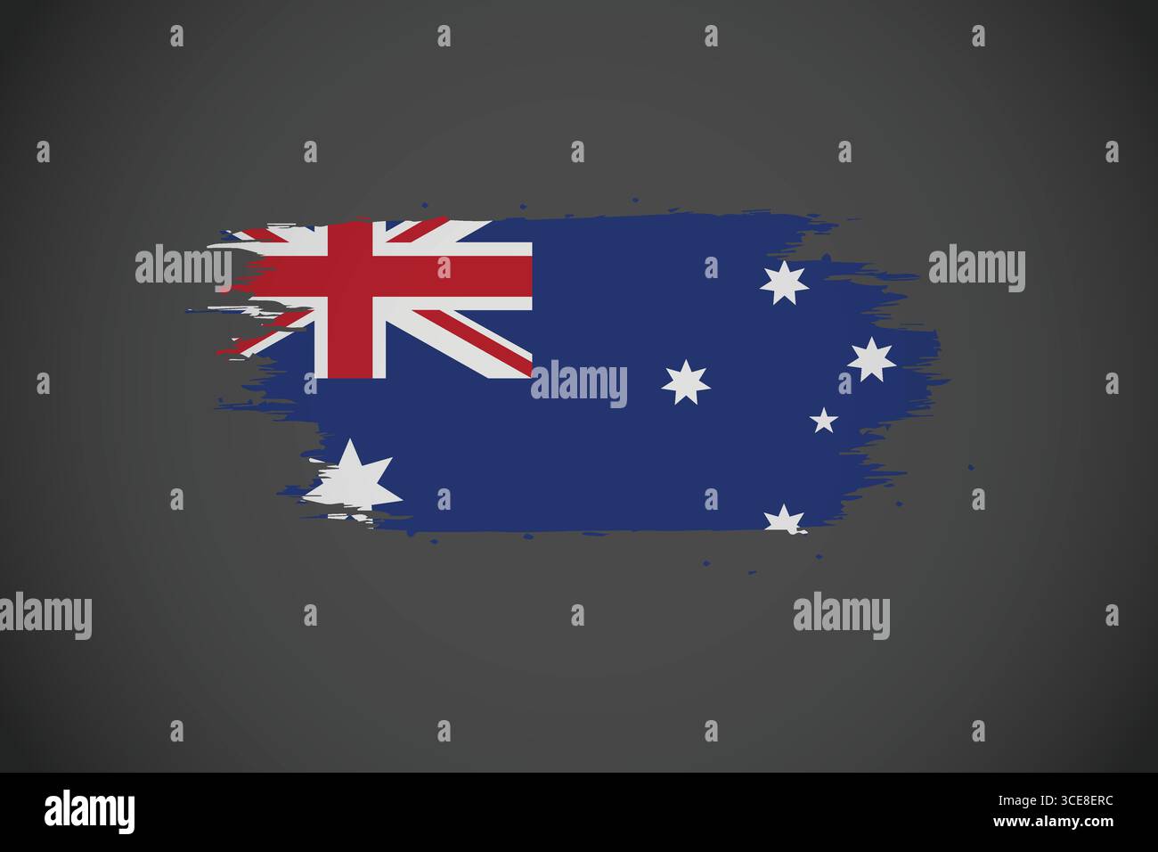 Dark blue red flag on Stock Vector Images - Alamy