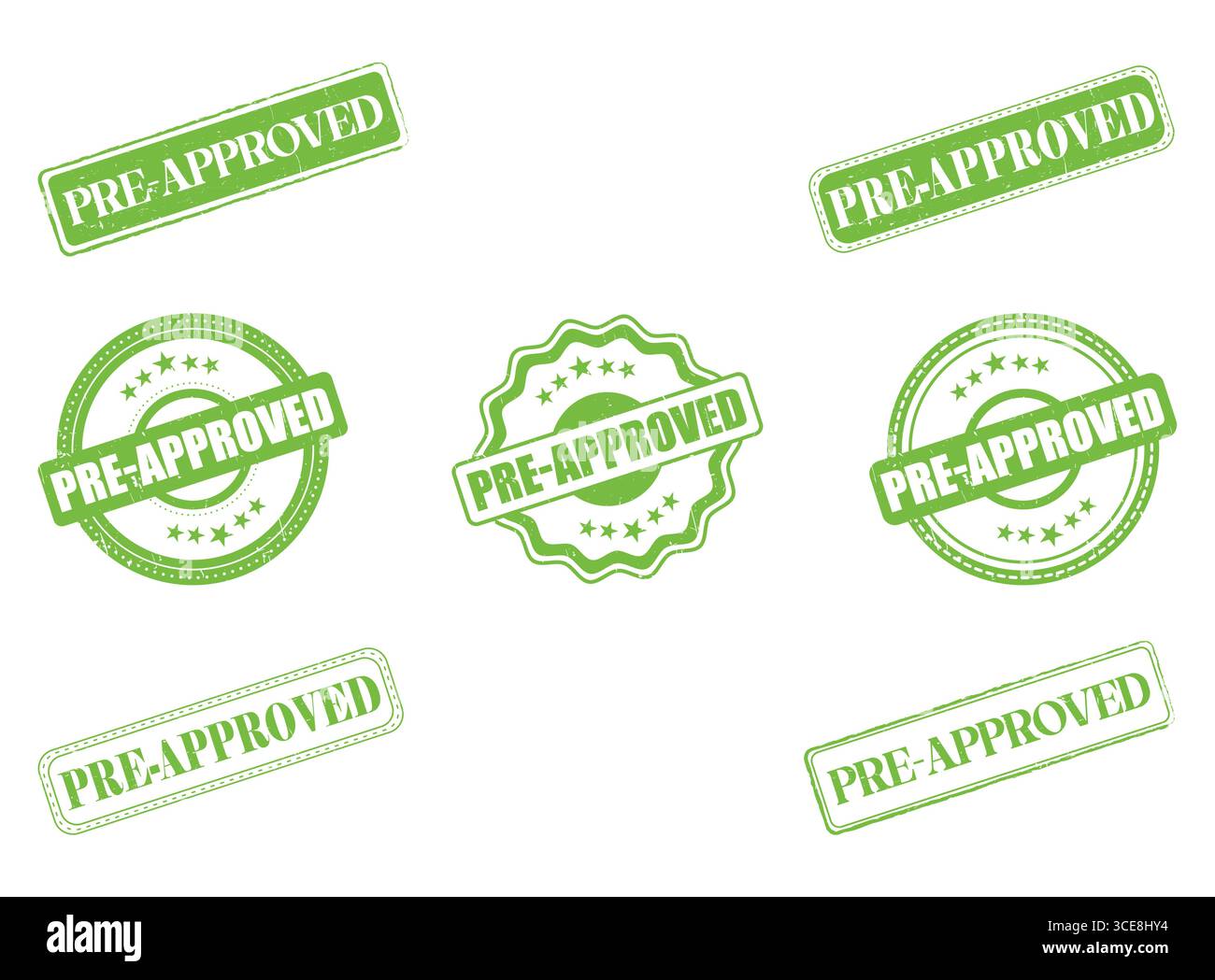 Pre authorization Stock Vector Images - Alamy