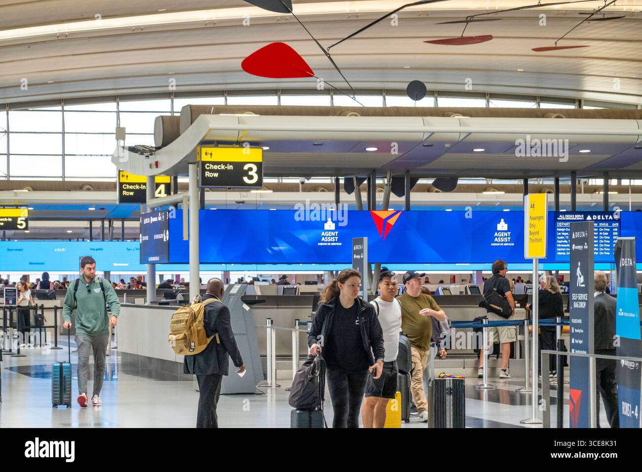 Delta's primary terminal at JFK is terminal number four serving ...