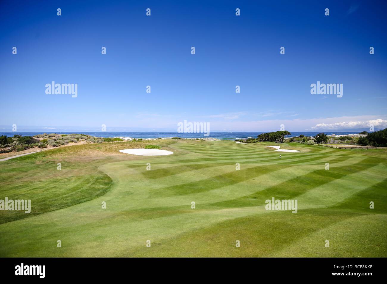 Pebble Beach, California - May 21, 2016: Landscapes of the Links of ...