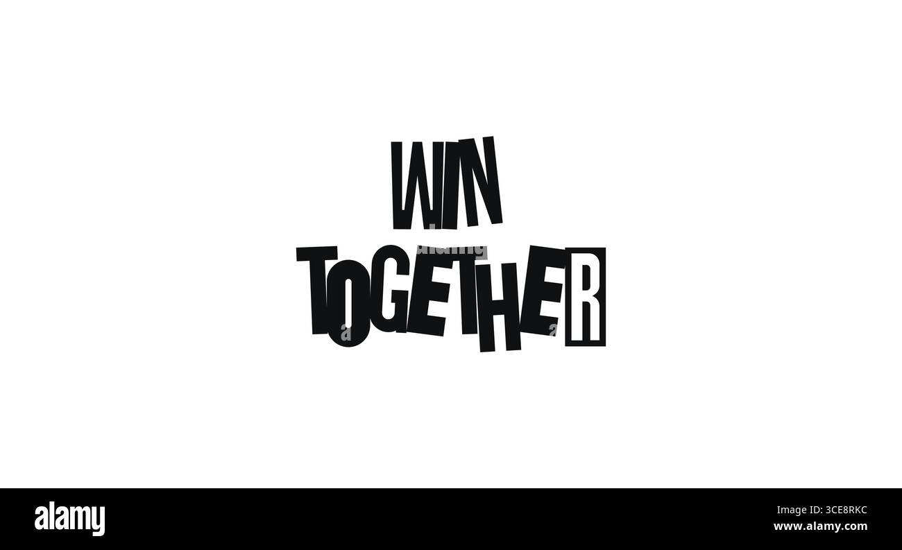 Teamwork Driven Motivational Quote In Bold Typography. Ideal For Office ...