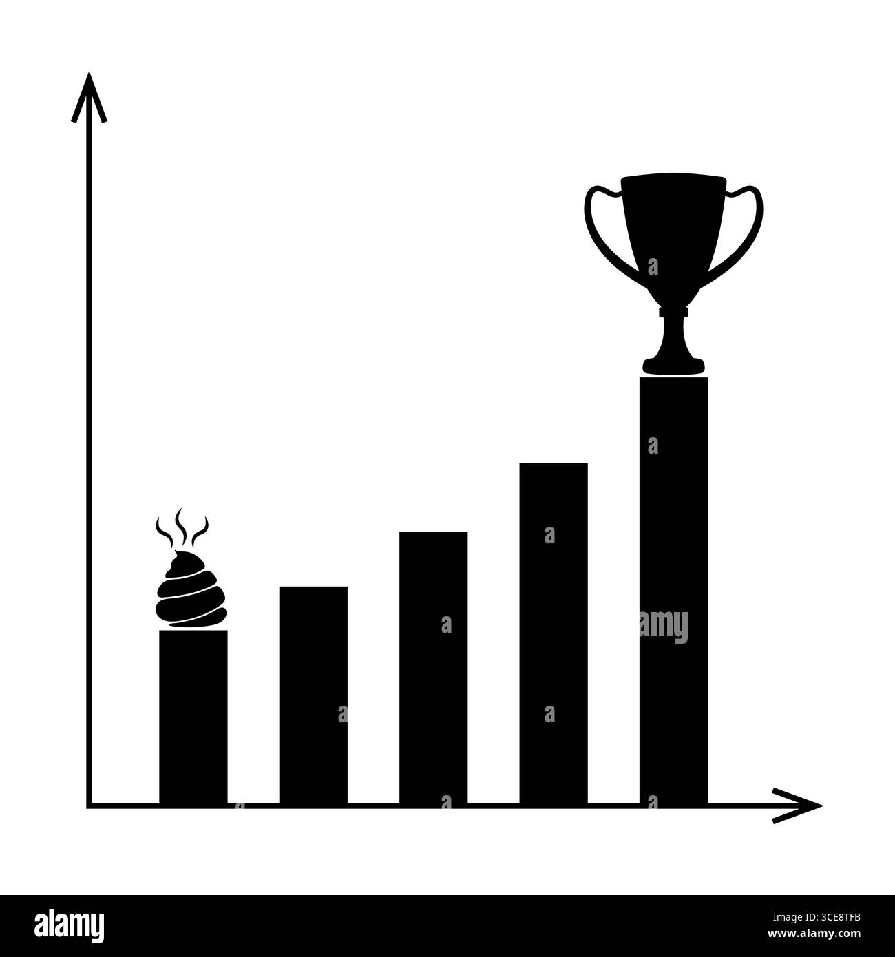 Success failure concept winner Stock Vector Images - Alamy