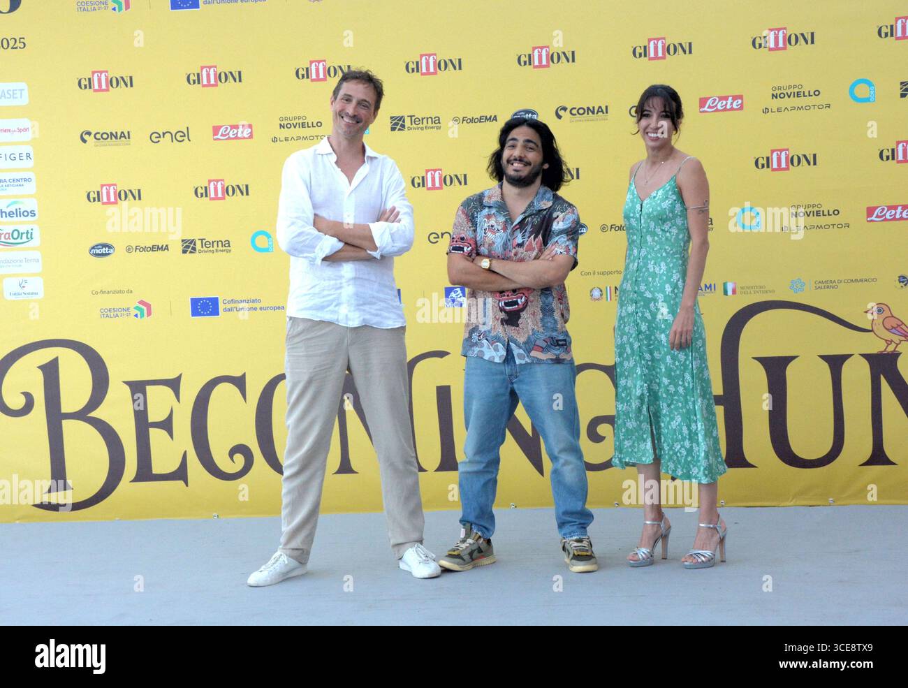 GIFFONI VALLE PIANA,ITALY - July 21,2025 : Volfango De Biasi, Max ...