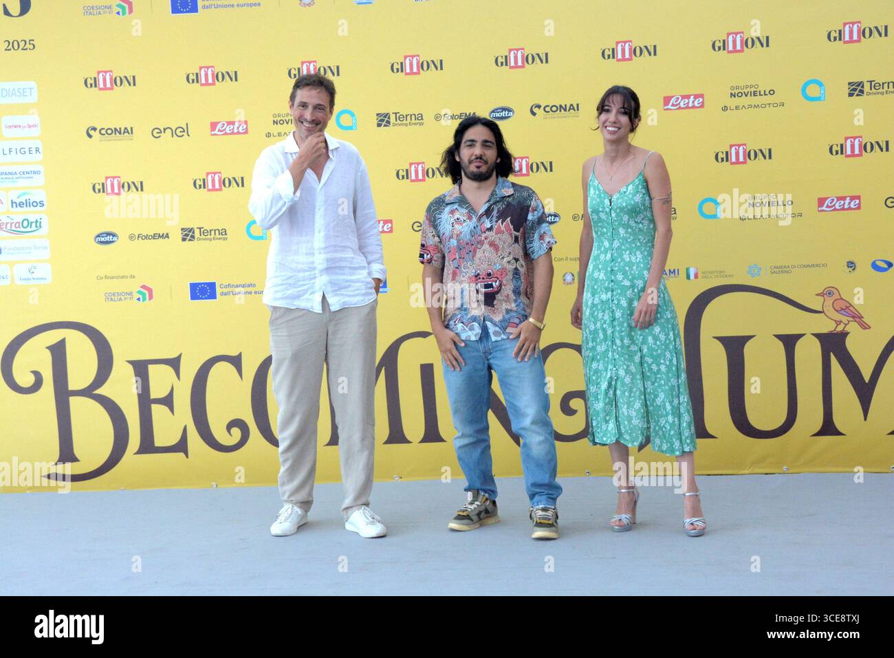 GIFFONI VALLE PIANA,ITALY - July 21,2025 : Volfango De Biasi, Max ...