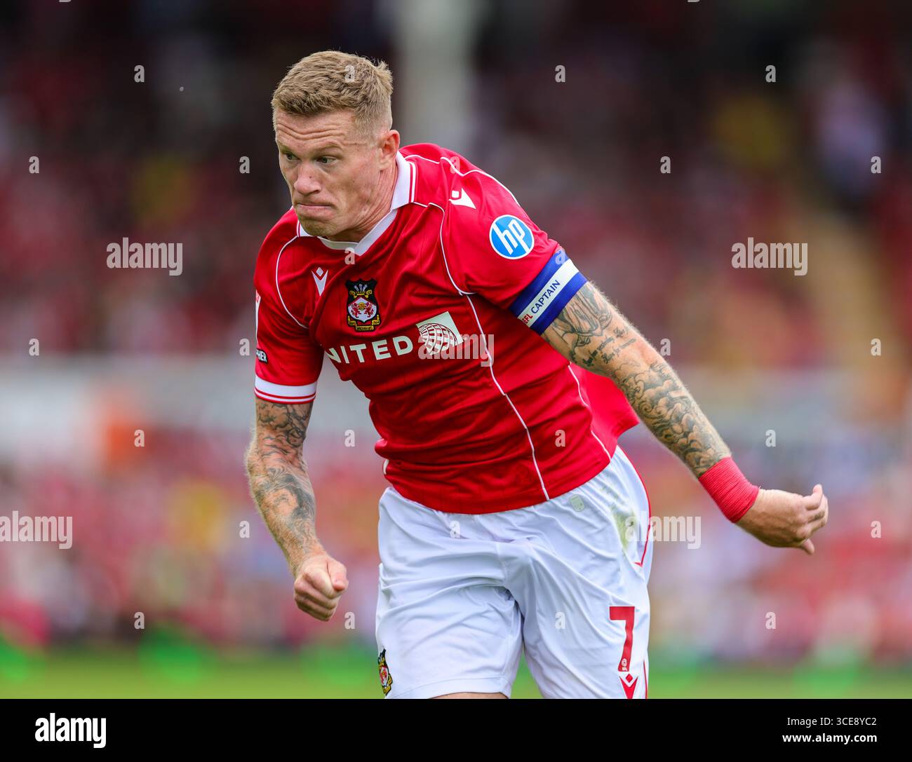 Stok Cae Ras, Wrexham, UK. 16th Aug, 2025. EFL Championship Football ...