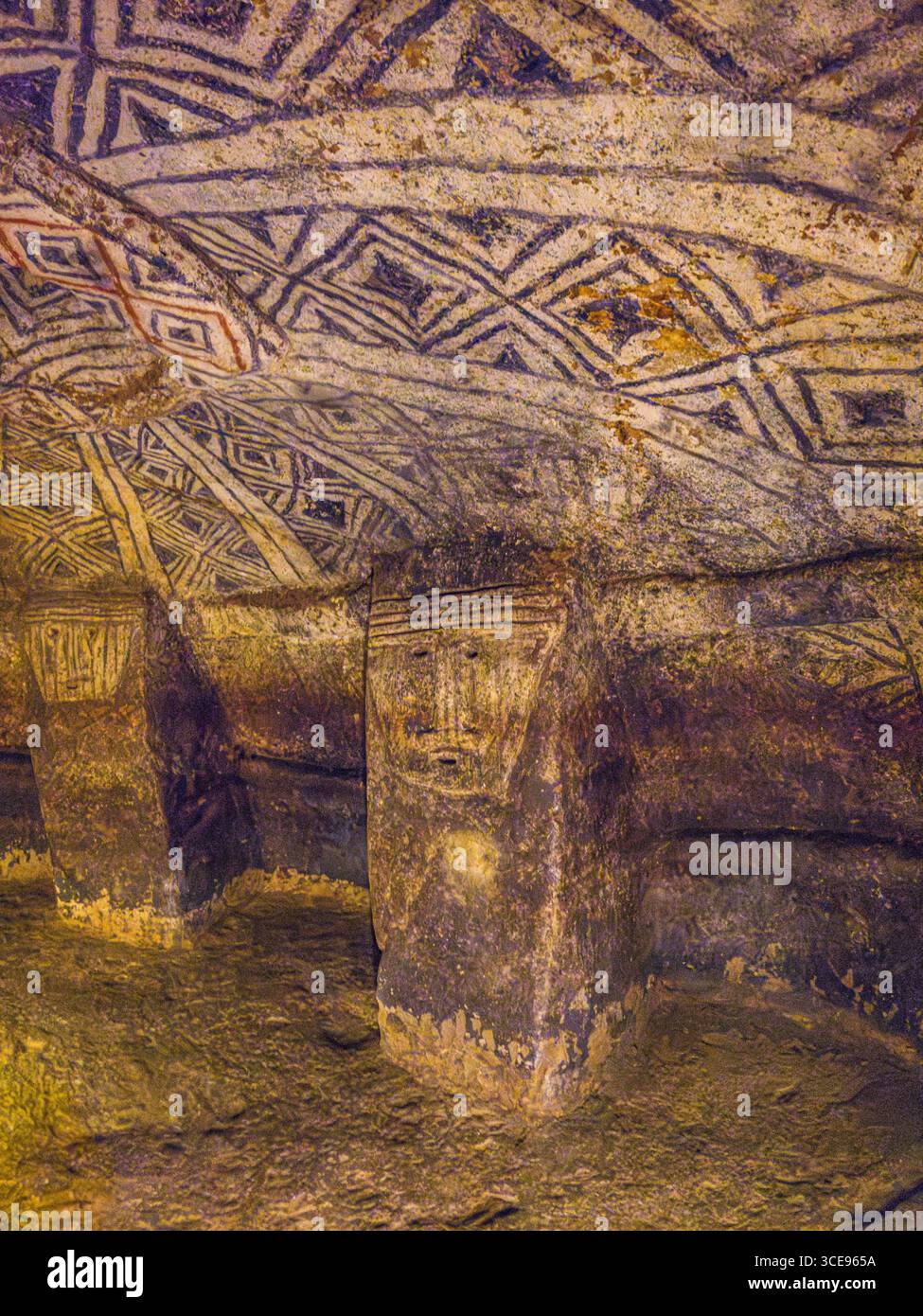 Explore the intricate designs of ancient tombs in Tierradentro, Cauca ...
