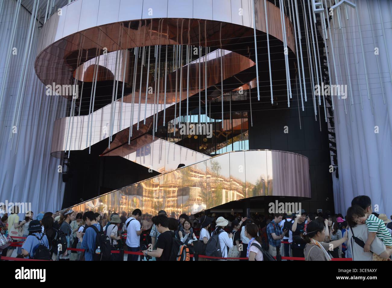 Osaka, Japan - June 20, 2025 - The France Pavilion designed by CRA at ...