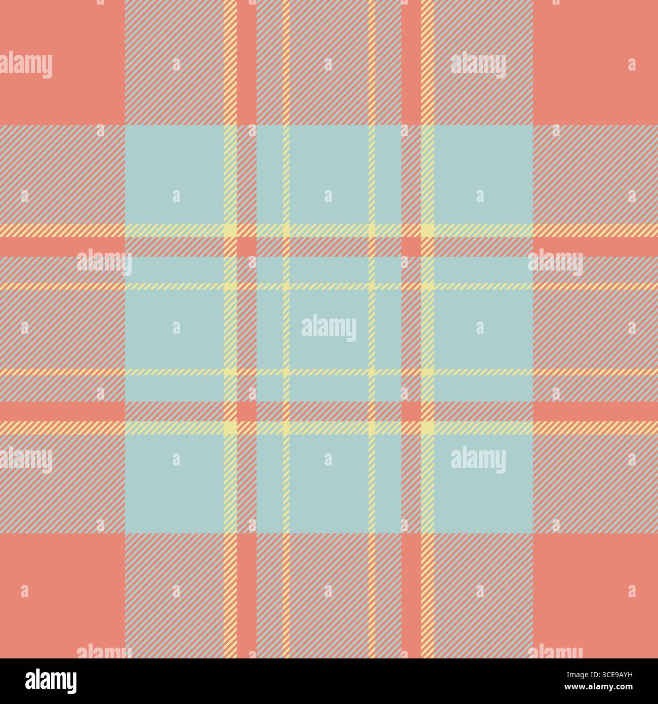 Classic plaid pattern featuring intersecting lines in pastel shades ...