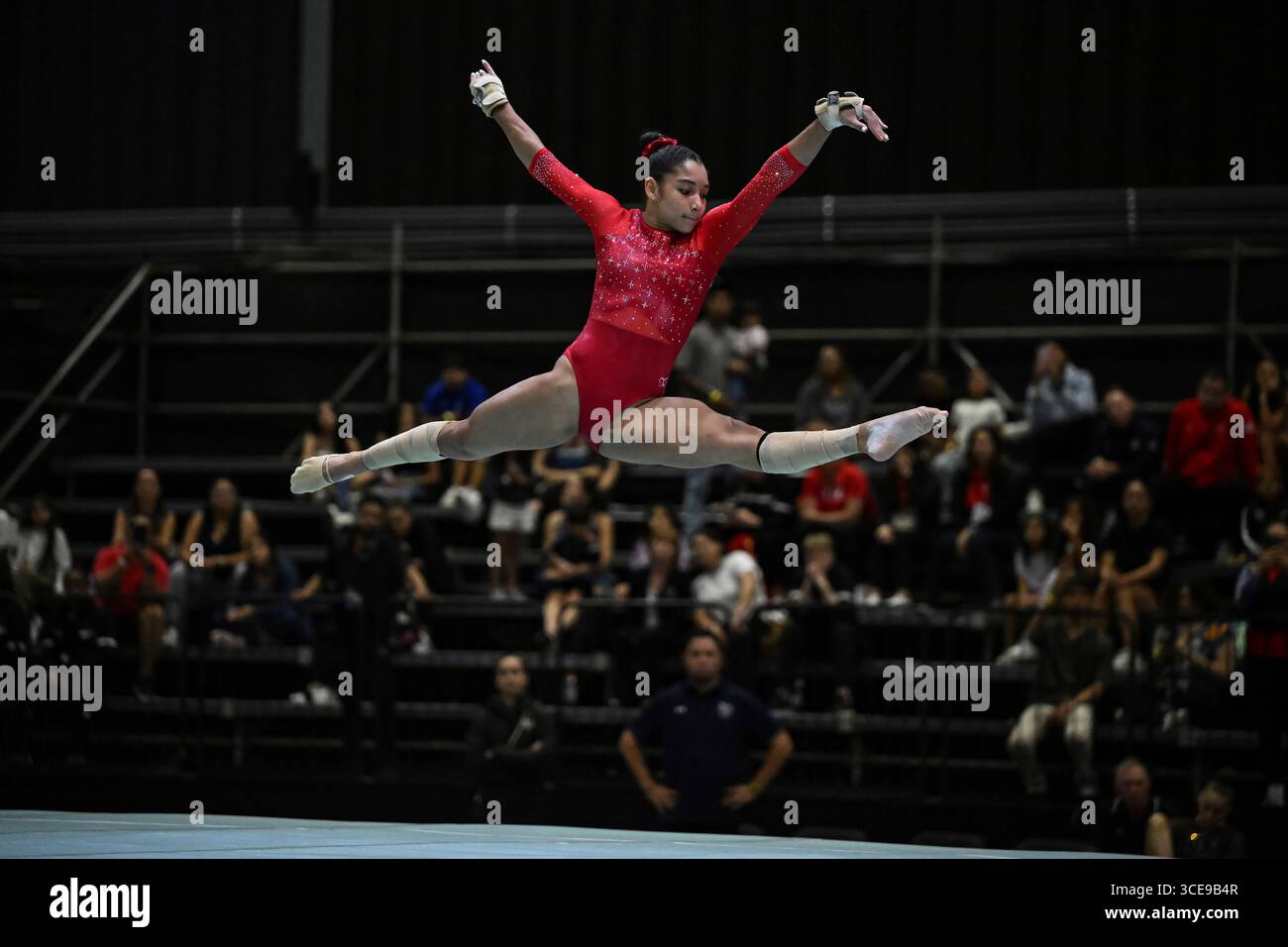June 15, 2025, Panama City, Panama: ALYIAH LIDE DE LEON competes on the ...