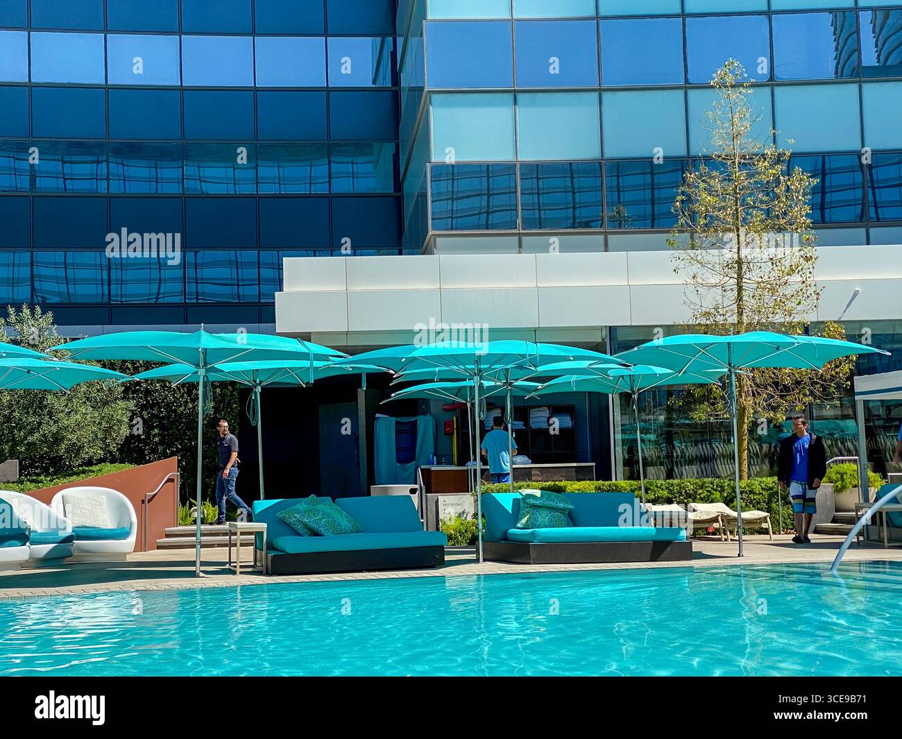 Las vegas cosmopolitan hotel pool hi-res stock photography and images ...