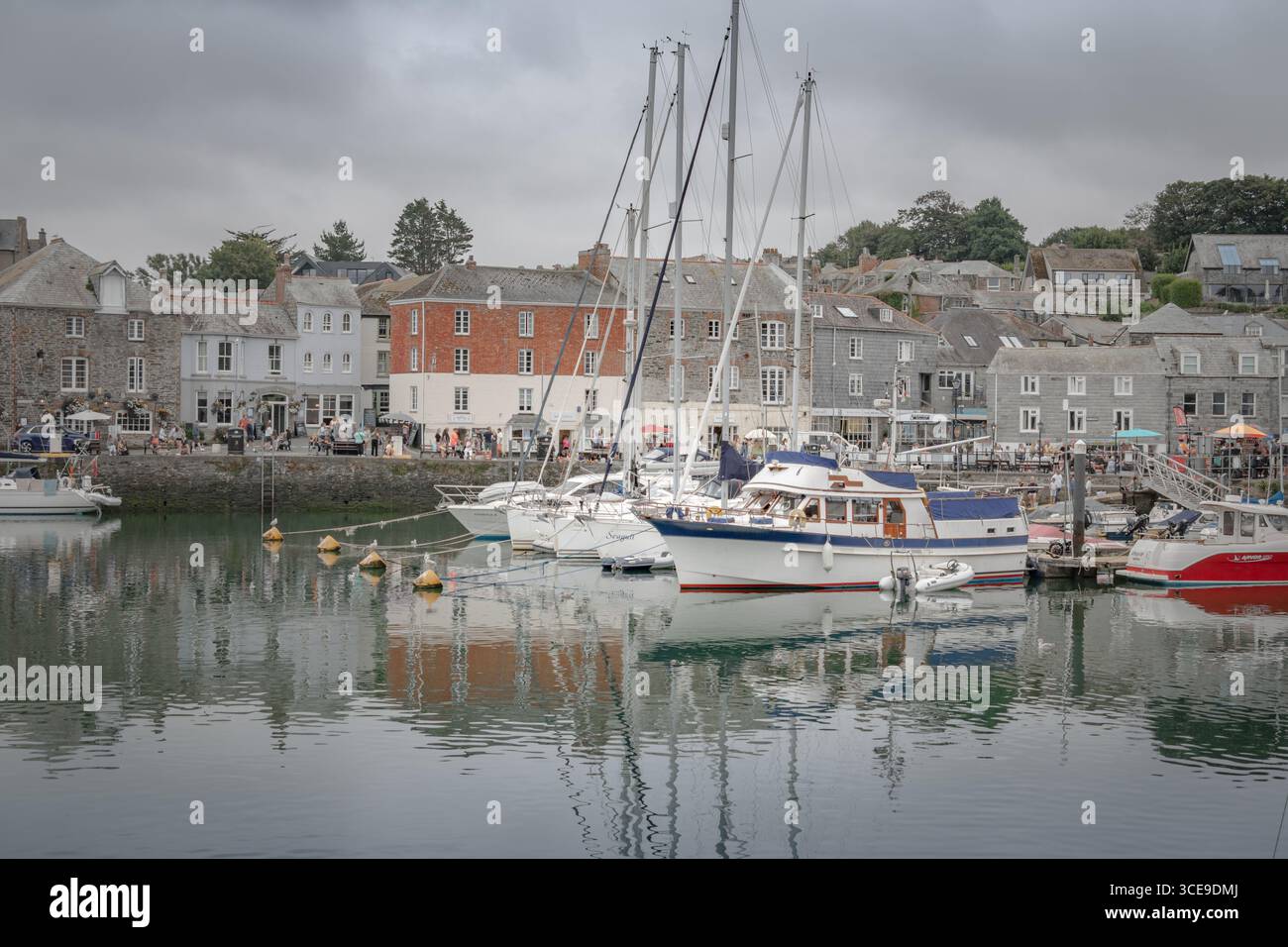 Padstow a Cornish coastal town famous for tv chef Rich Stein and the ...
