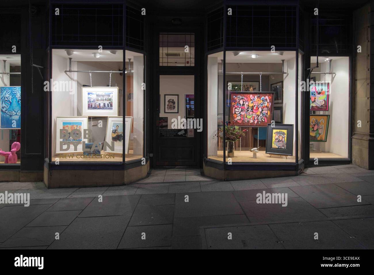 Illuminated window displays in Newcastle-upon-Tyne August 2025 includes ...